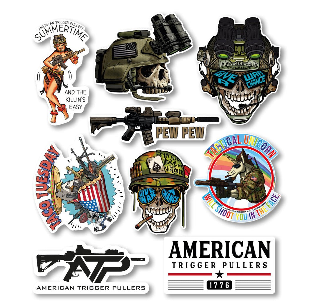 ATP Sticker Pack – American Trigger Pullers