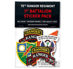 Battalion Decal/Sticker Pack – American Trigger Pullers