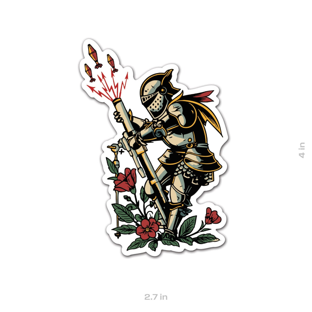 Mortar Knights Icon Sticker – American Trigger Pullers