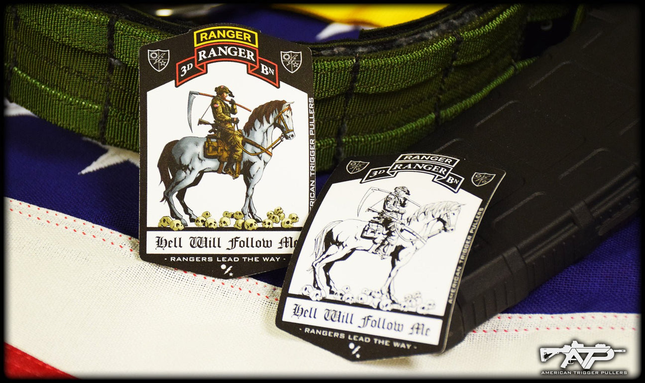 Ranger Tarot Death Card Sticker – American Trigger Pullers
