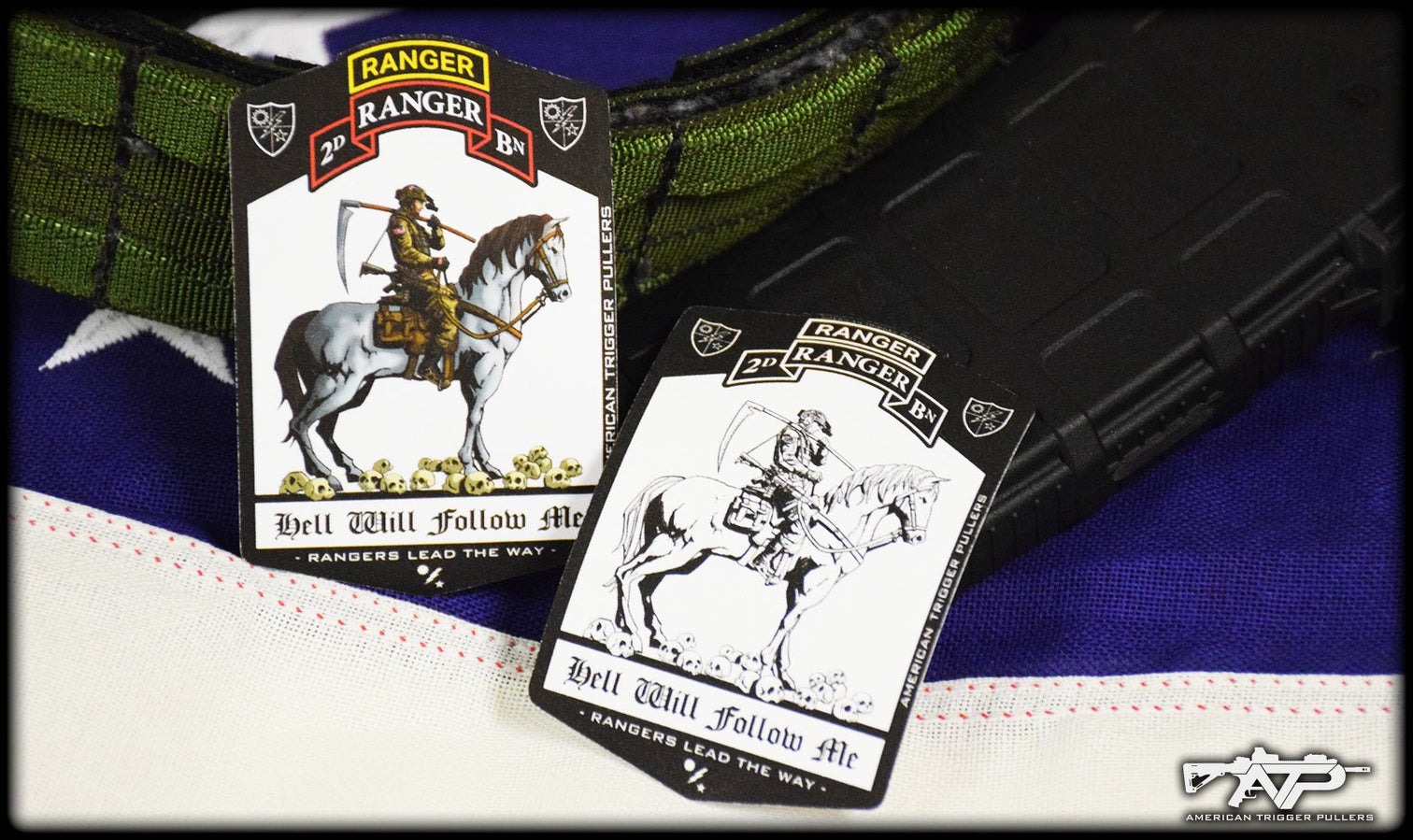 Ranger Tarot Death Card Sticker – American Trigger Pullers