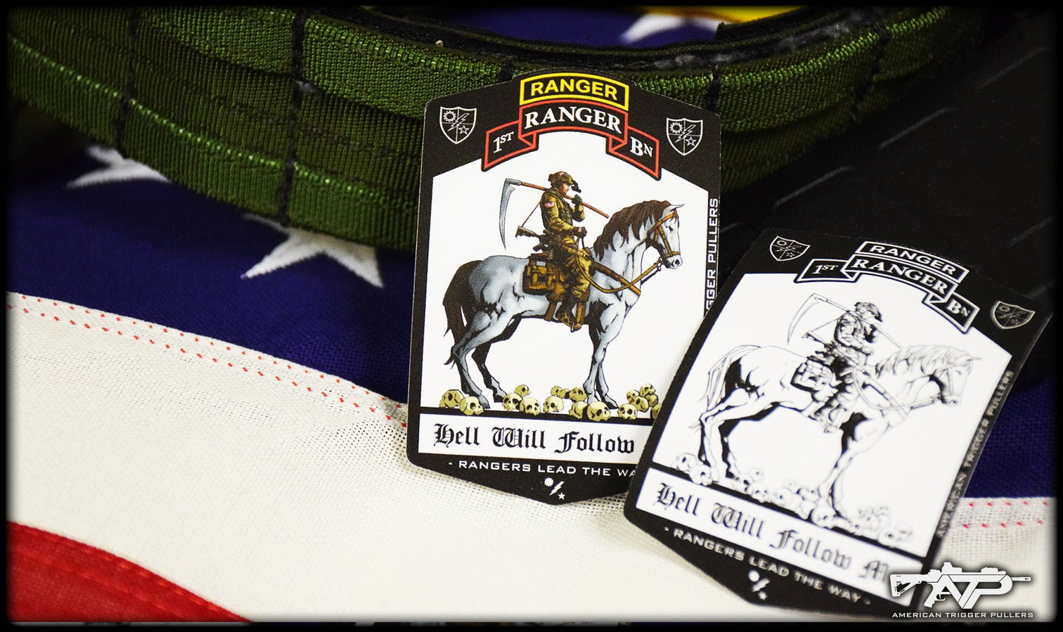 Ranger Tarot Death Card Sticker – American Trigger Pullers