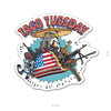 Taco Tuesday Sticker – American Trigger Pullers
